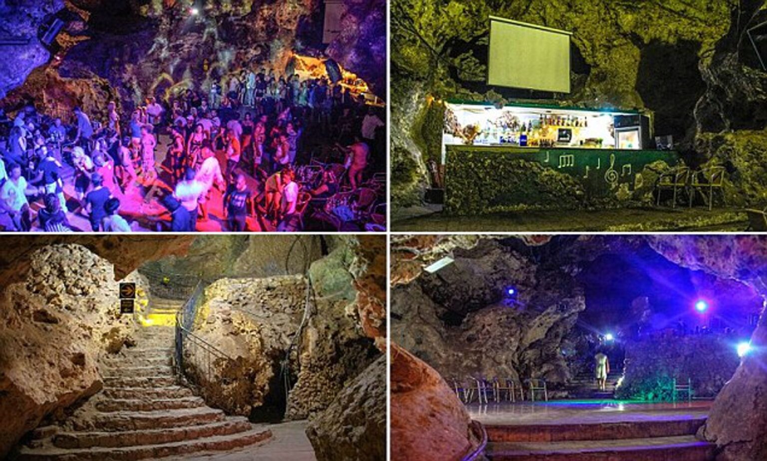Disco Ayala Cave: Underground Nightclub - | TheTravelShots