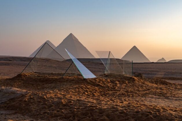 Egypt's first art exhibition at Giza pyramids - | TheTravelShots